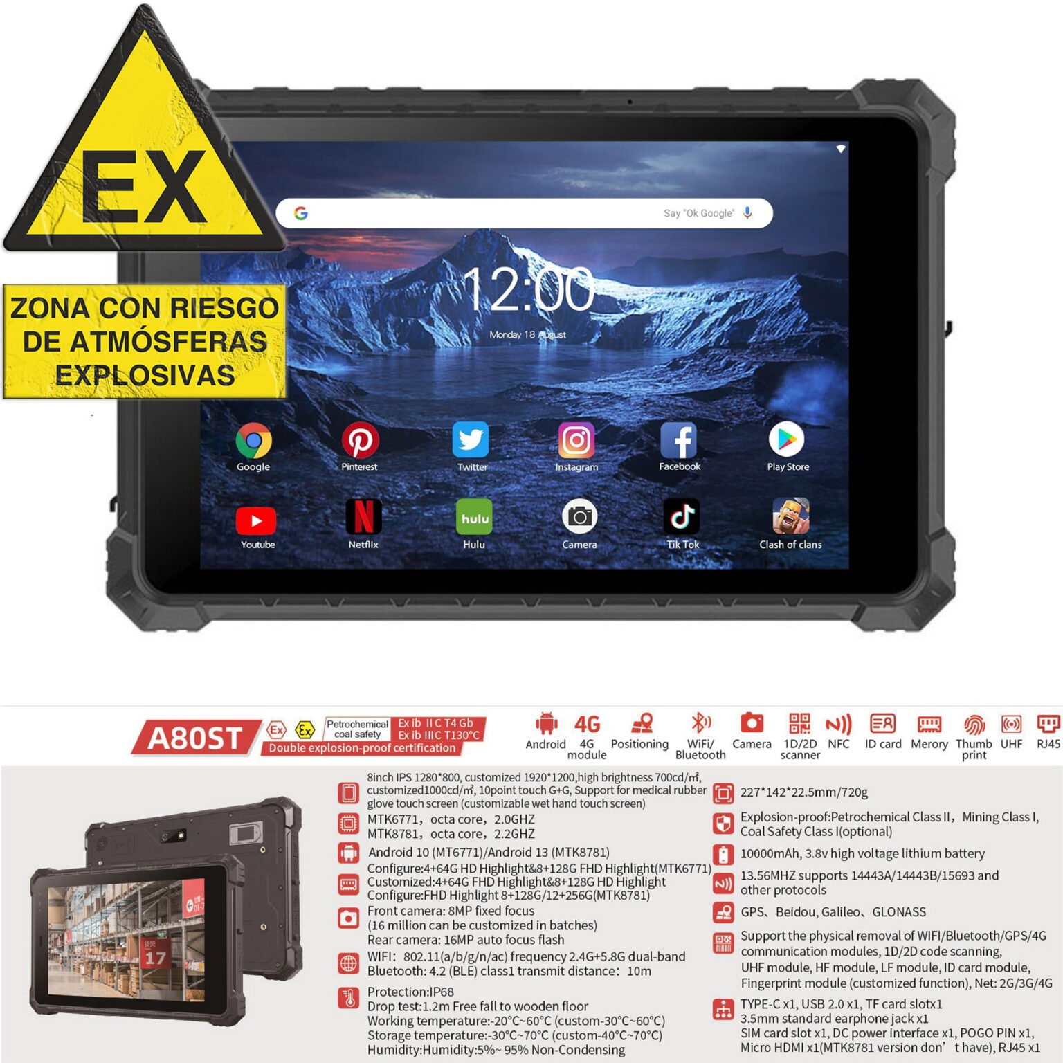 Tablet Resistentes - Celulares Resistentes Y Tablet Rugged - Golpes ...